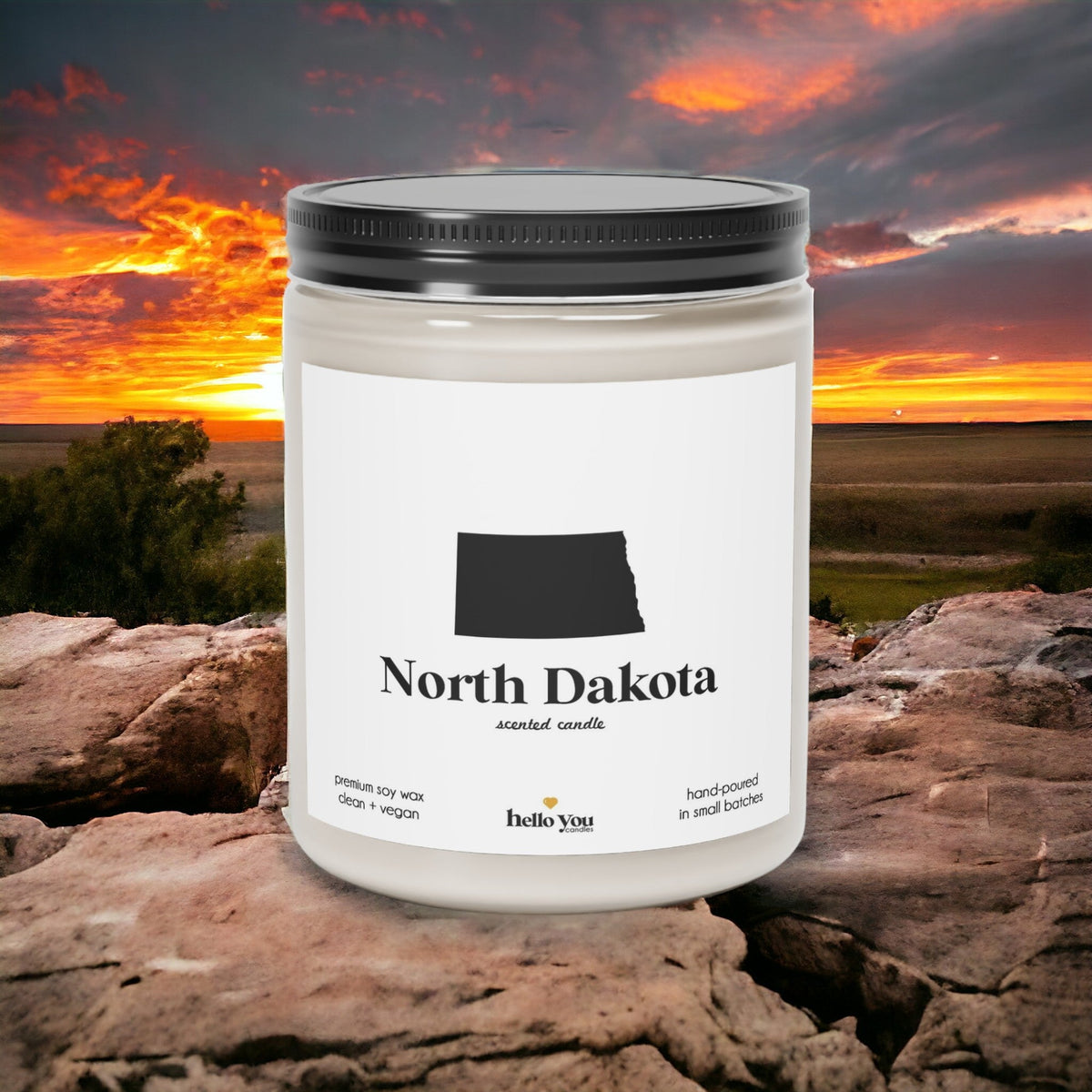 North Dakota - State Scented Candle – hello-you-candles